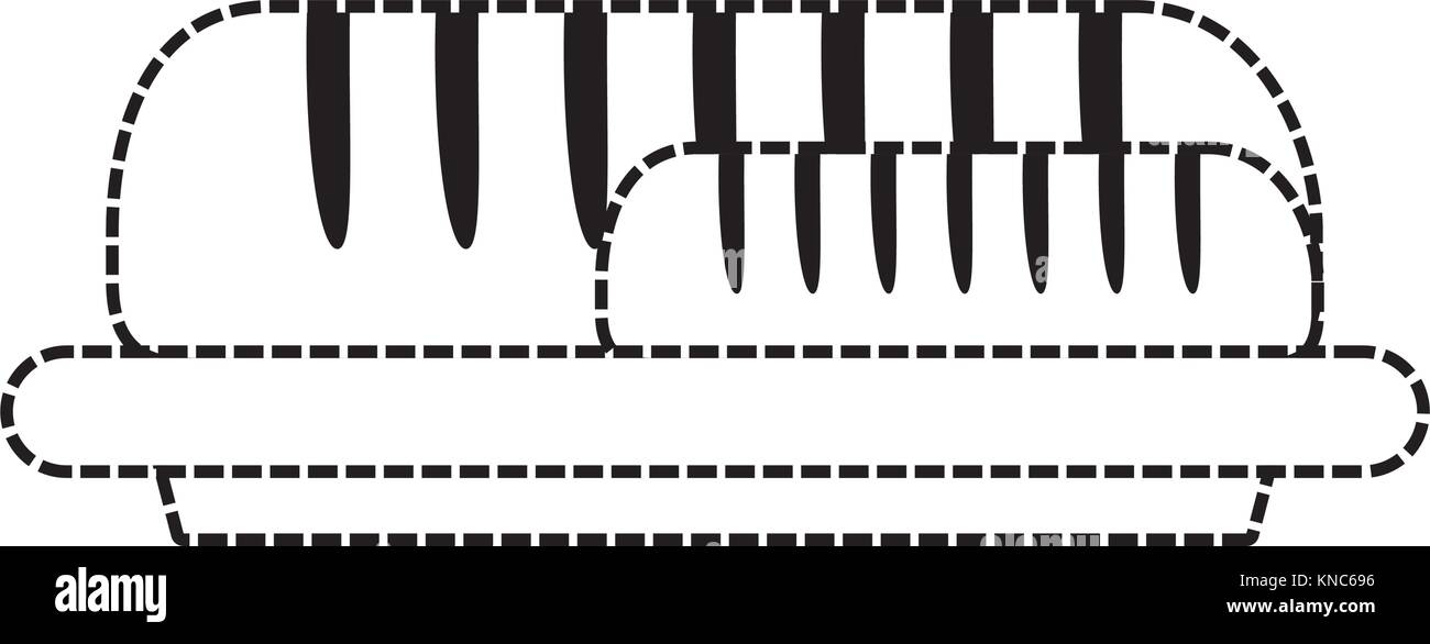 plate with bread vector illustration Stock Vector Image & Art - Alamy