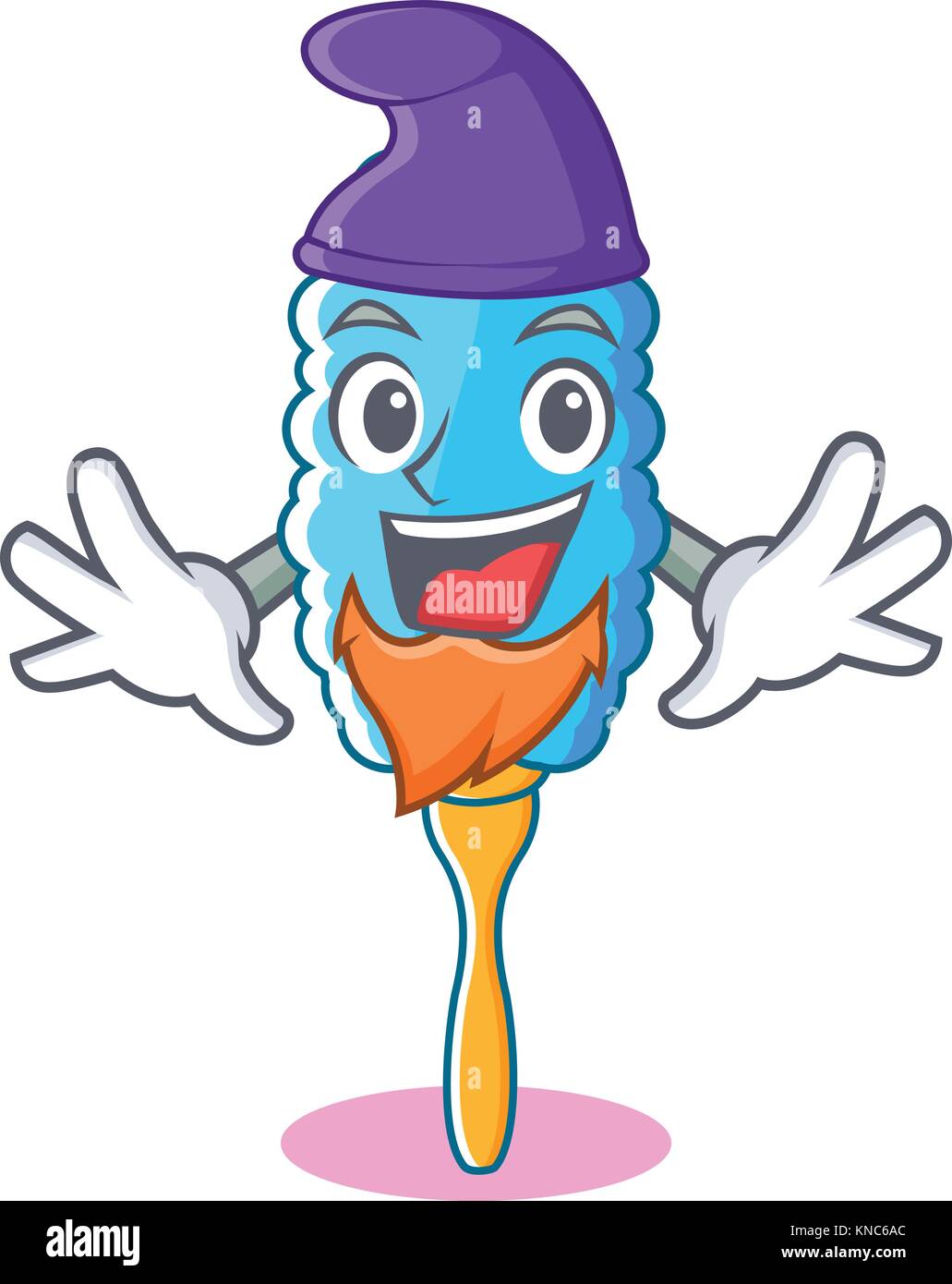 Elf feather duster character cartoon Stock Vector Image & Art - Alamy