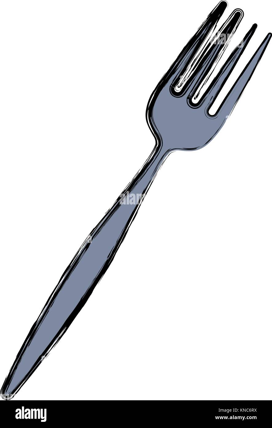 fork vector illustration Stock Vector Image & Art - Alamy