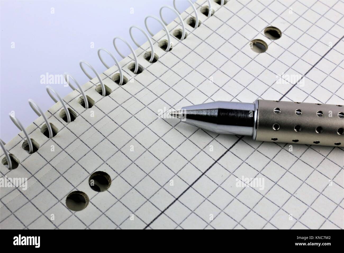An concept Image of a paper and a pen Stock Photo - Alamy