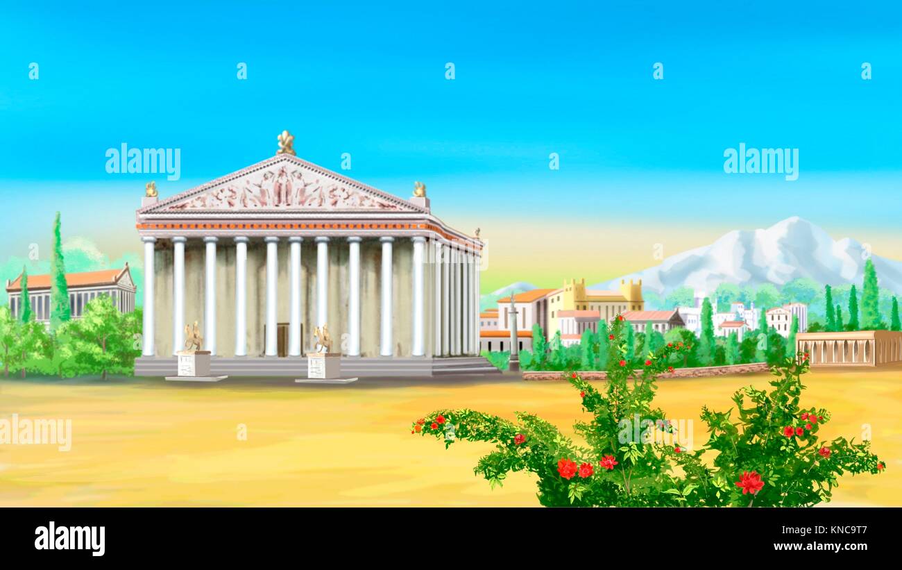 Greek Temple Of Artemis