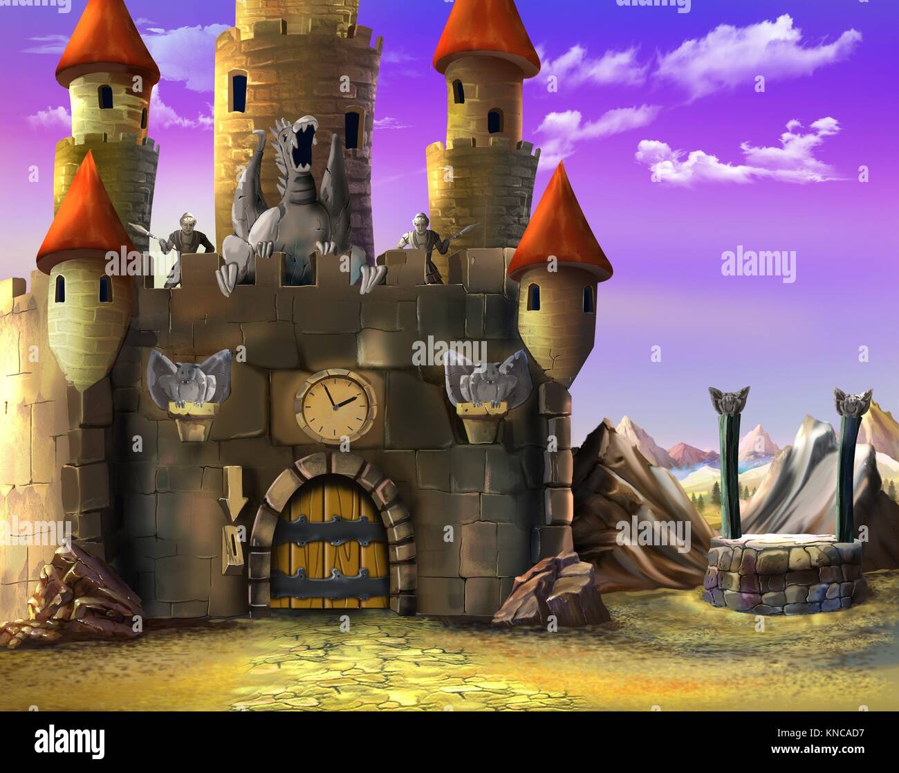 Magic castle hi-res stock photography and images - Alamy