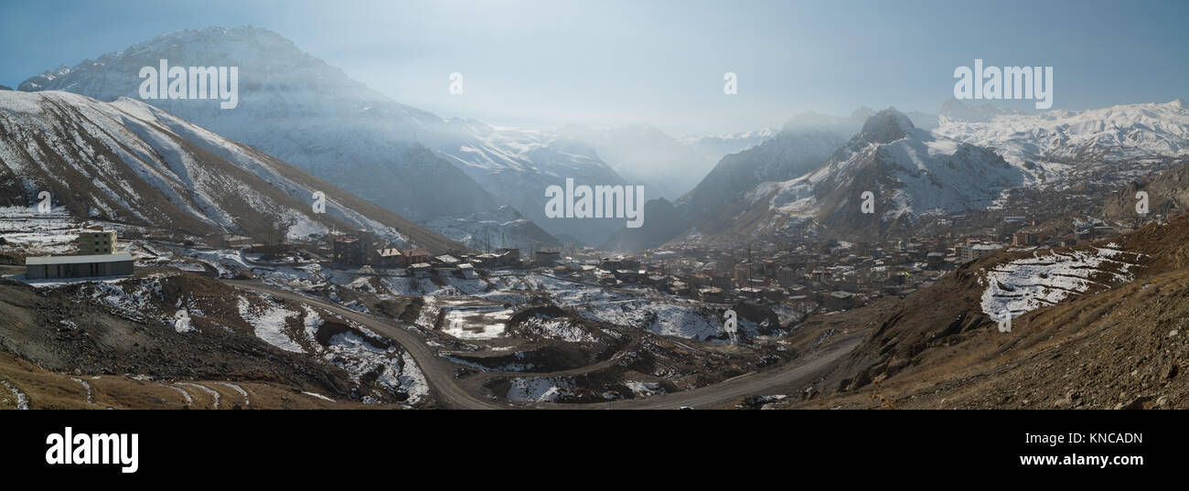 Hakkari city view - Turkey Stock Photo - Alamy