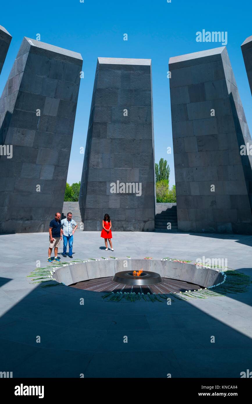 The armenian genocide memorial complex hi-res stock photography and ...