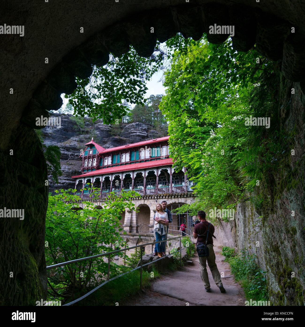 Czech republic pravcicka brana hi-res stock photography and images - Alamy