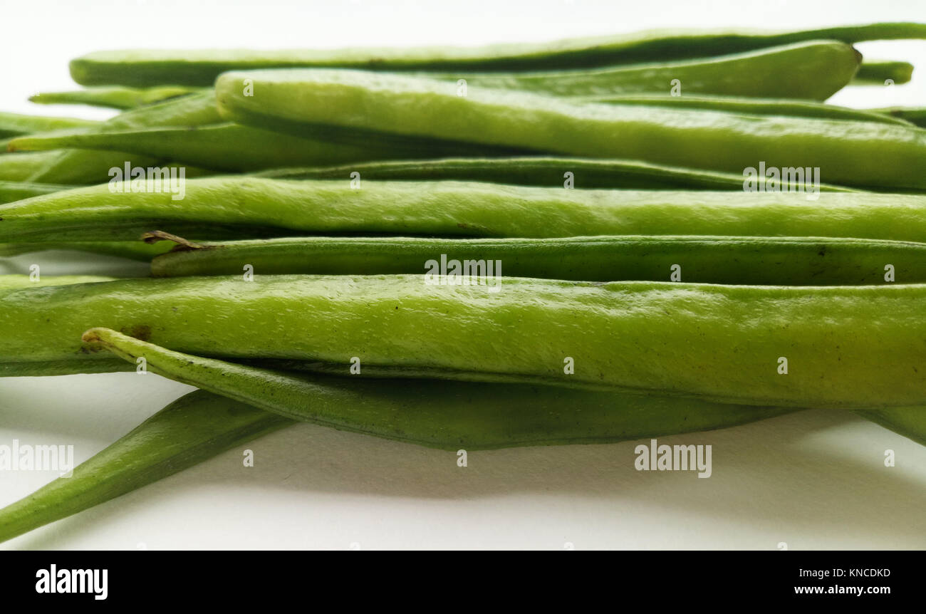 Cluster Beans Green Healthy Vegetable Stock Photo - Alamy