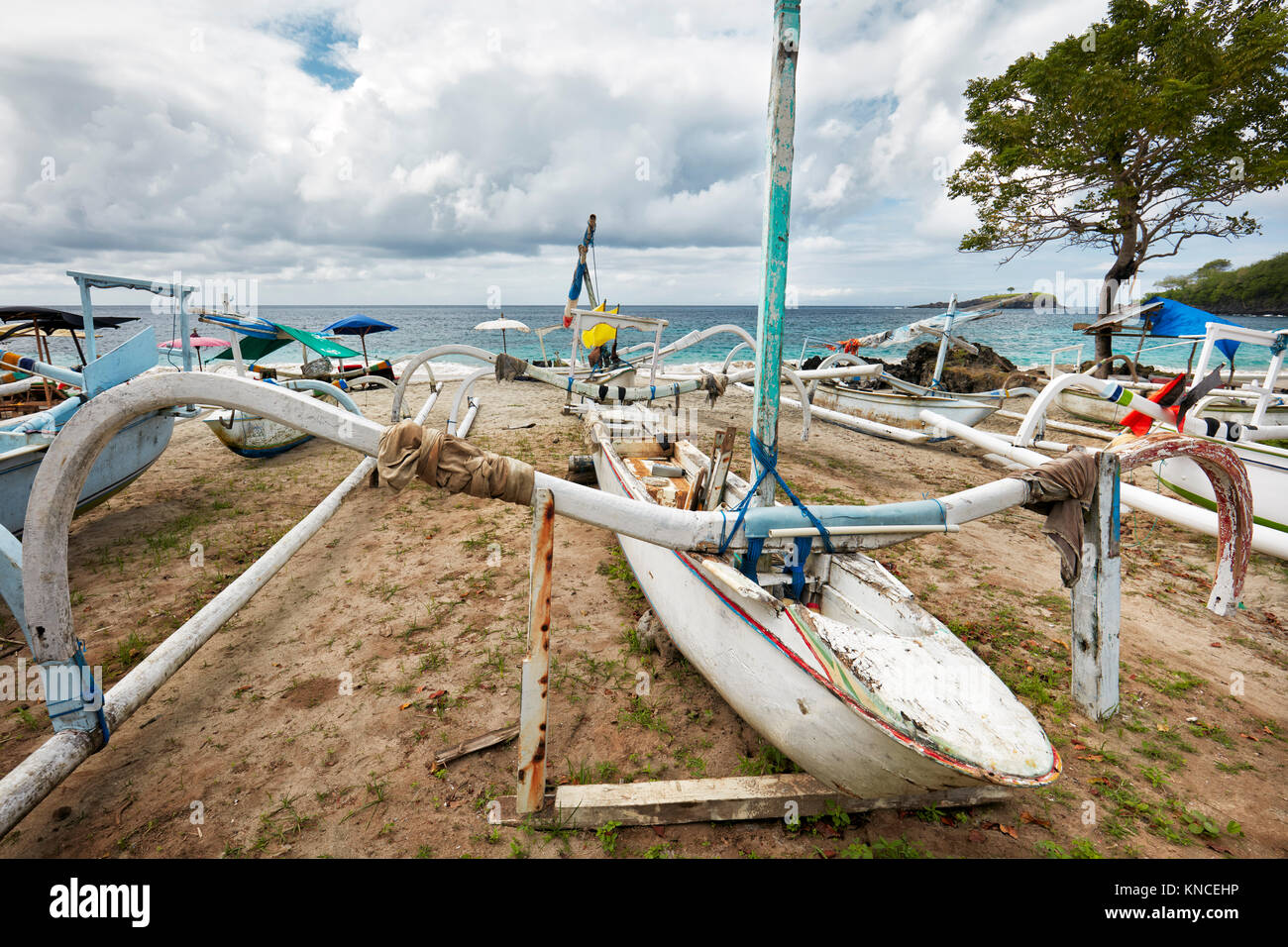 Outrigger canoe indonesia hi-res stock photography and images - Alamy