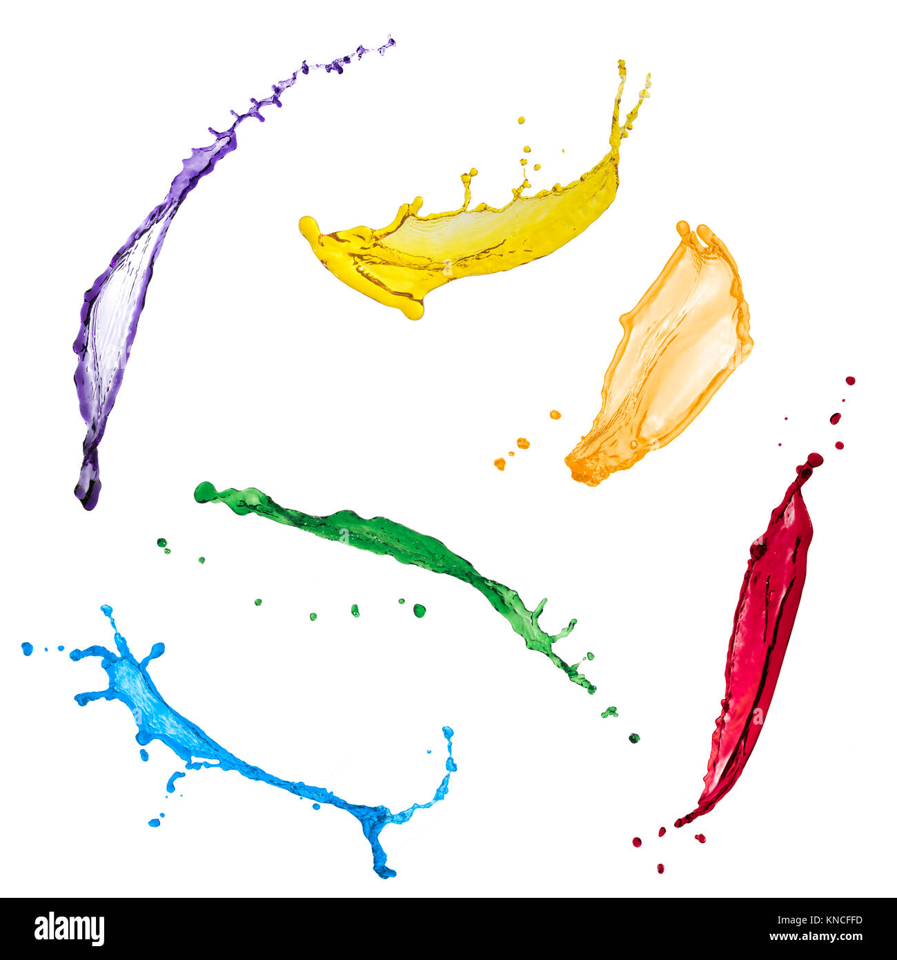 Color splash background Cut Out Stock Images & Pictures - Alamy