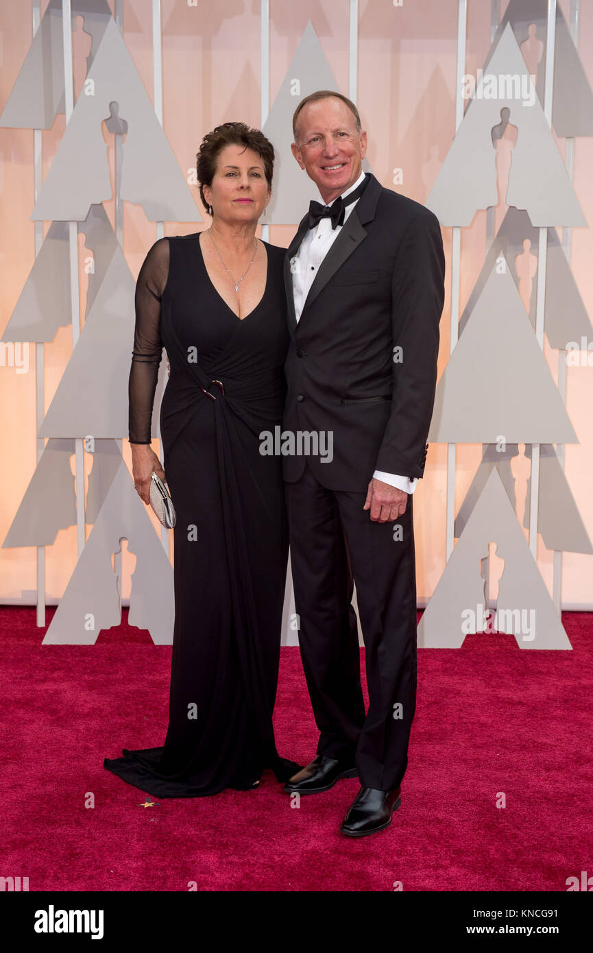 HOLLYWOOD, CA - FEBRUARY 22: David Lancaster arrives at the 87th Annual ...