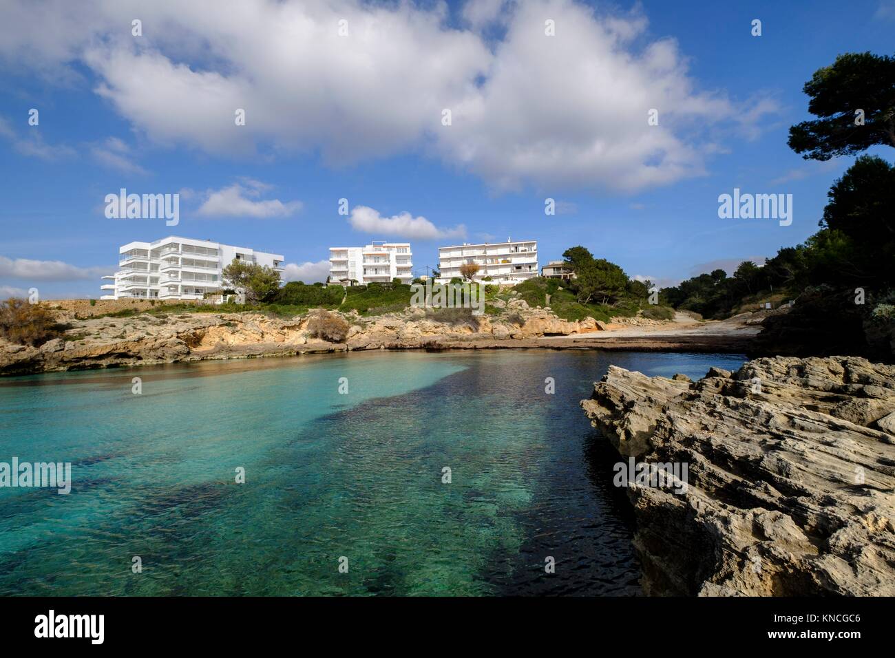 Cala Mosques, Municipality of Llucmajor, Mallorca, balearic islands ...