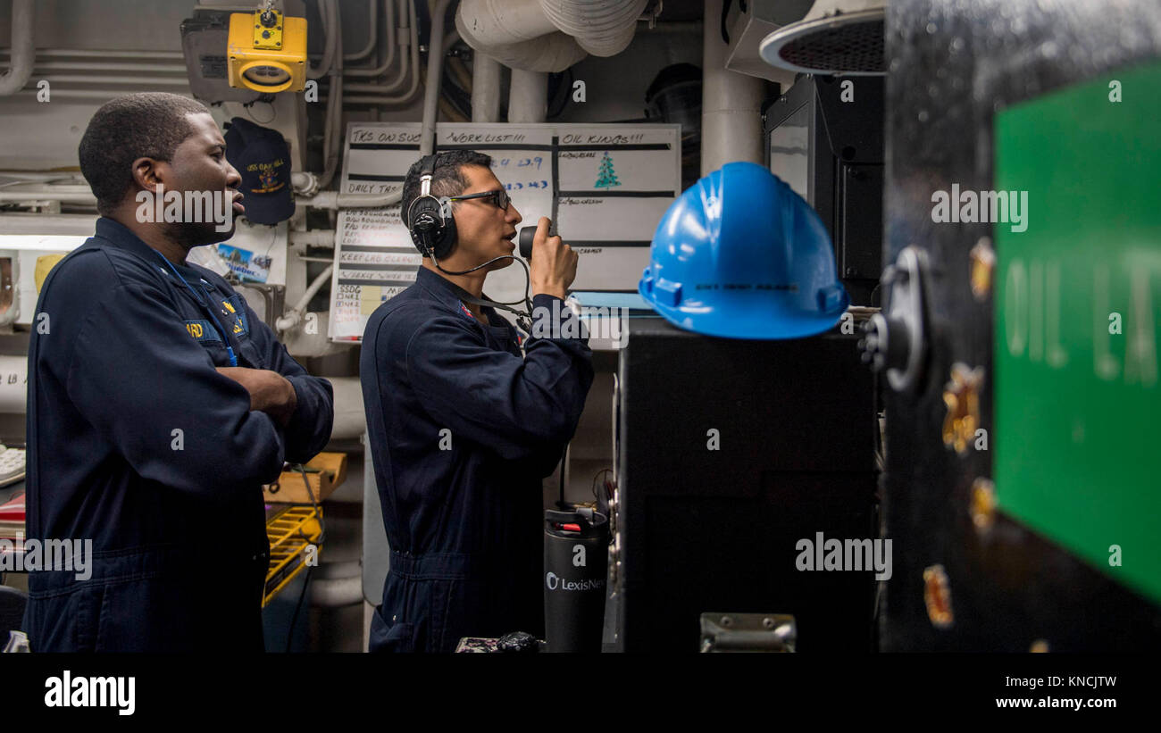 Engineman 2nd Class Joseph Cramer (right) and Lt. j.g. Roderick Yard ...