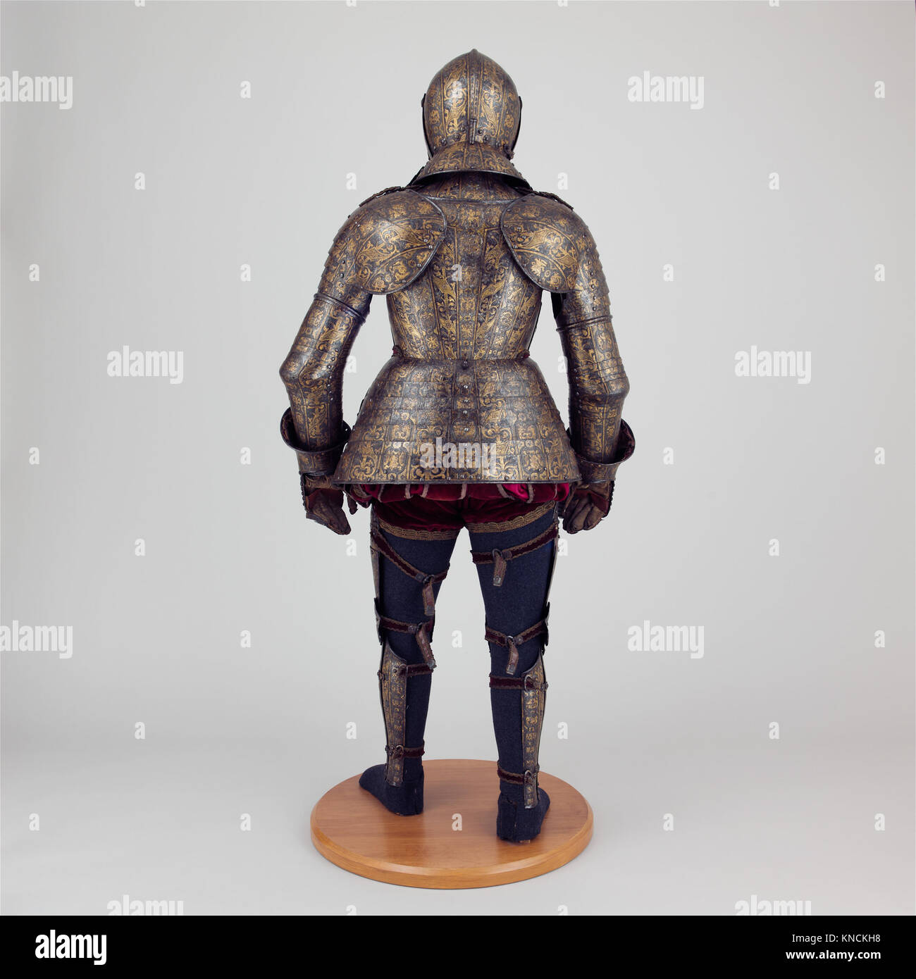 Armor with matching shaffron and saddle plates, part of the ...