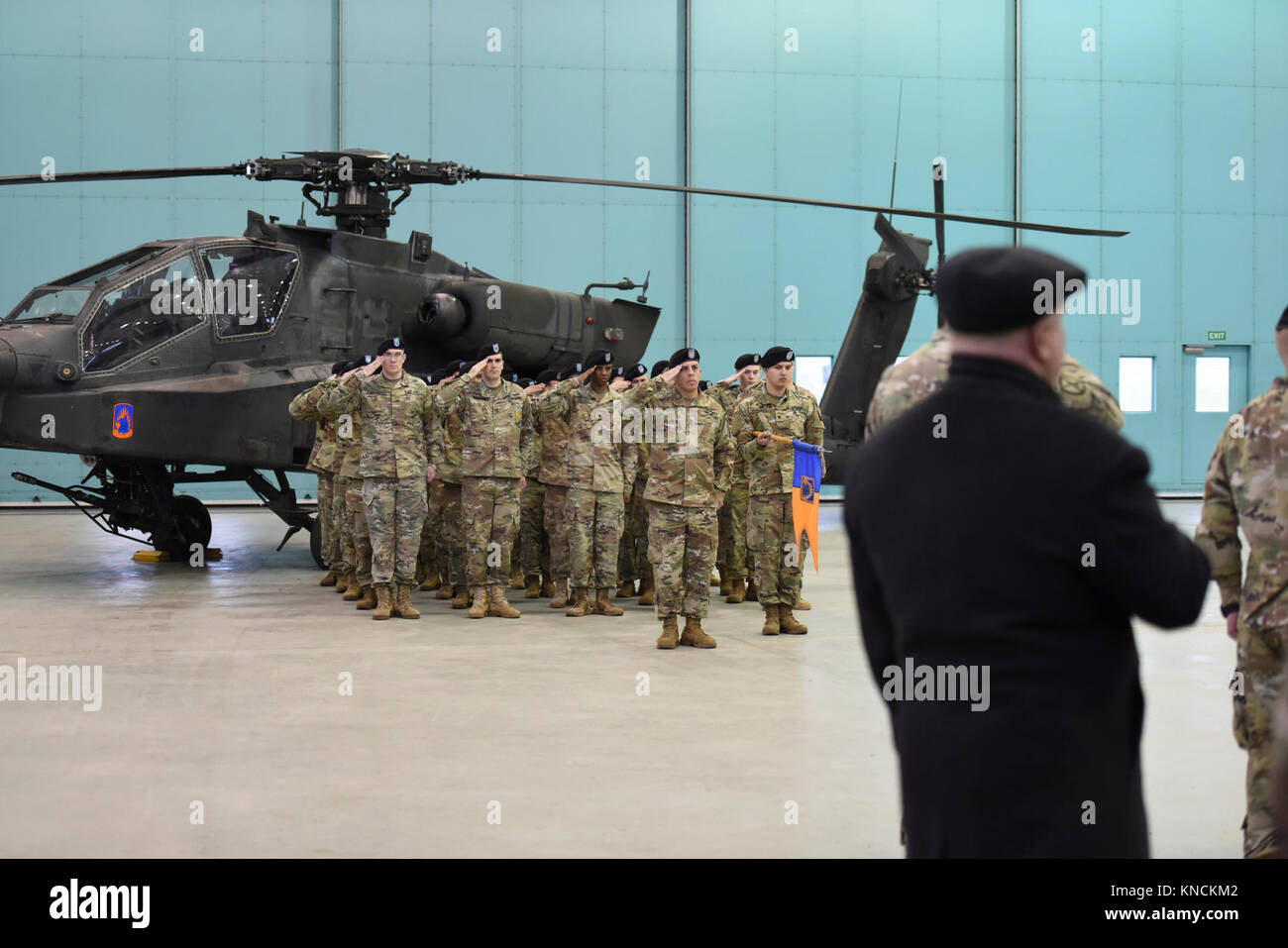 ANSBACH, Germany – Col. Kenneth Cole, 12th Combat Aviation Brigade (CAB ...