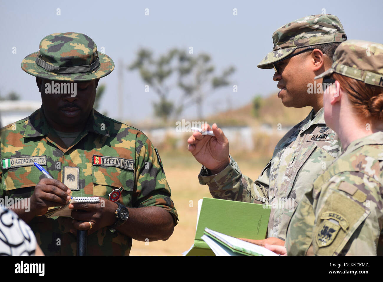 U.S. Army Africa staff join their Nigerian counterparts in Abuja to ...