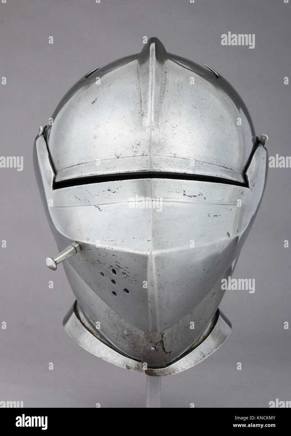 This armet is a type of medieval helmet designed for full head ...
