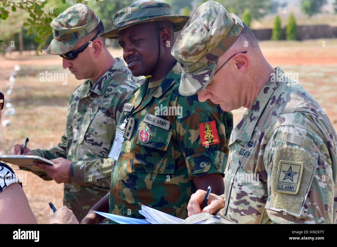 U.S. Army Africa staff join their Nigerian counterparts in Abuja to ...