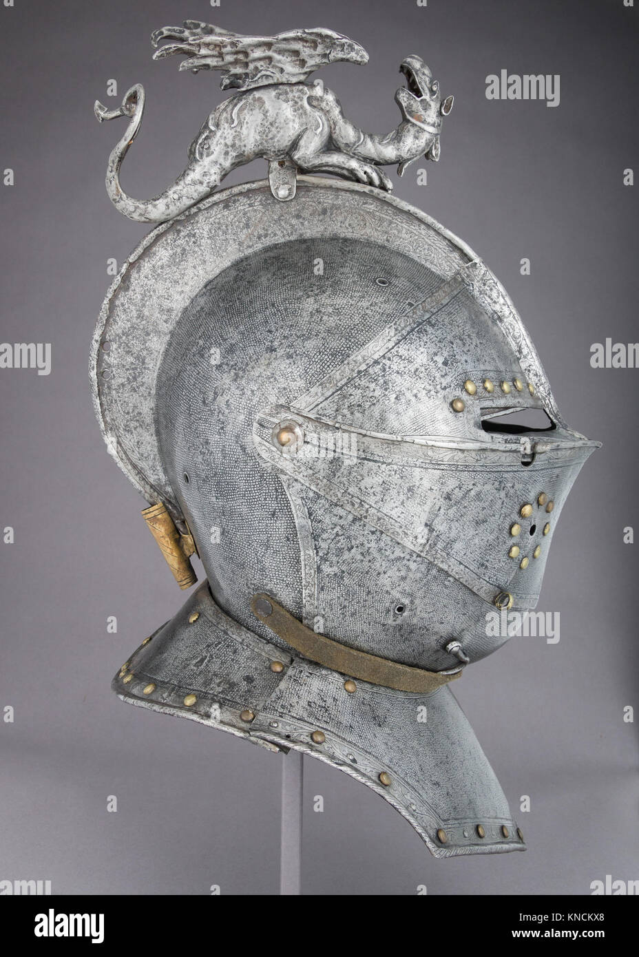 This close helmet, part of the MET collection, is a type of medieval ...