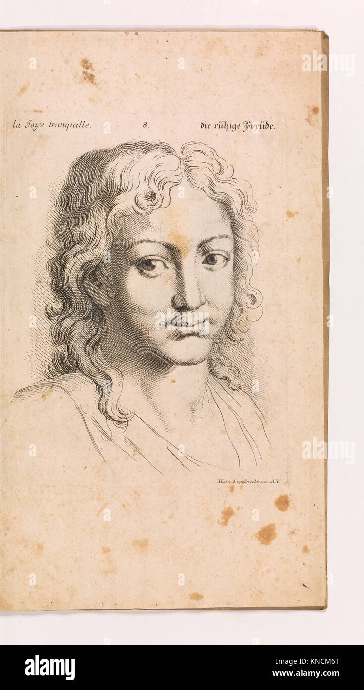 A detailed depiction of the passions of the soul, illustrated through ...