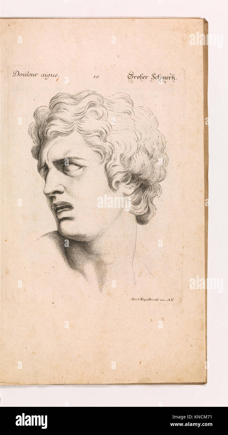 This piece, titled Expressions des passions de l'Ame, explores human ...