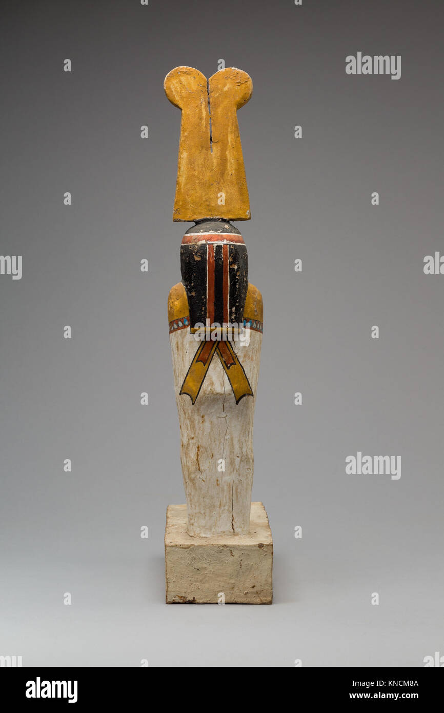 This funerary figure reflects ancient religious and cultural practices ...