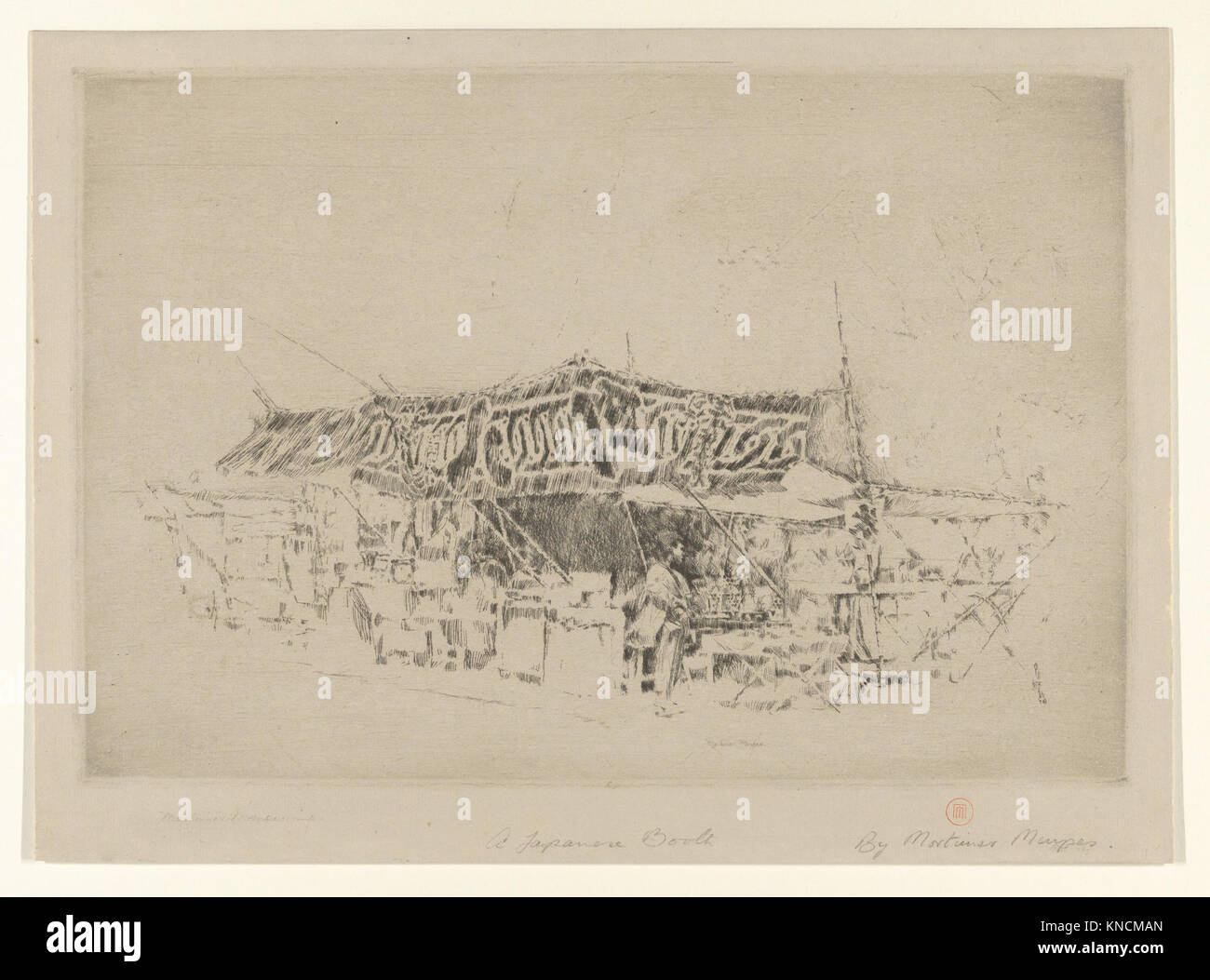 Japanese market booth hi-res stock photography and images - Alamy