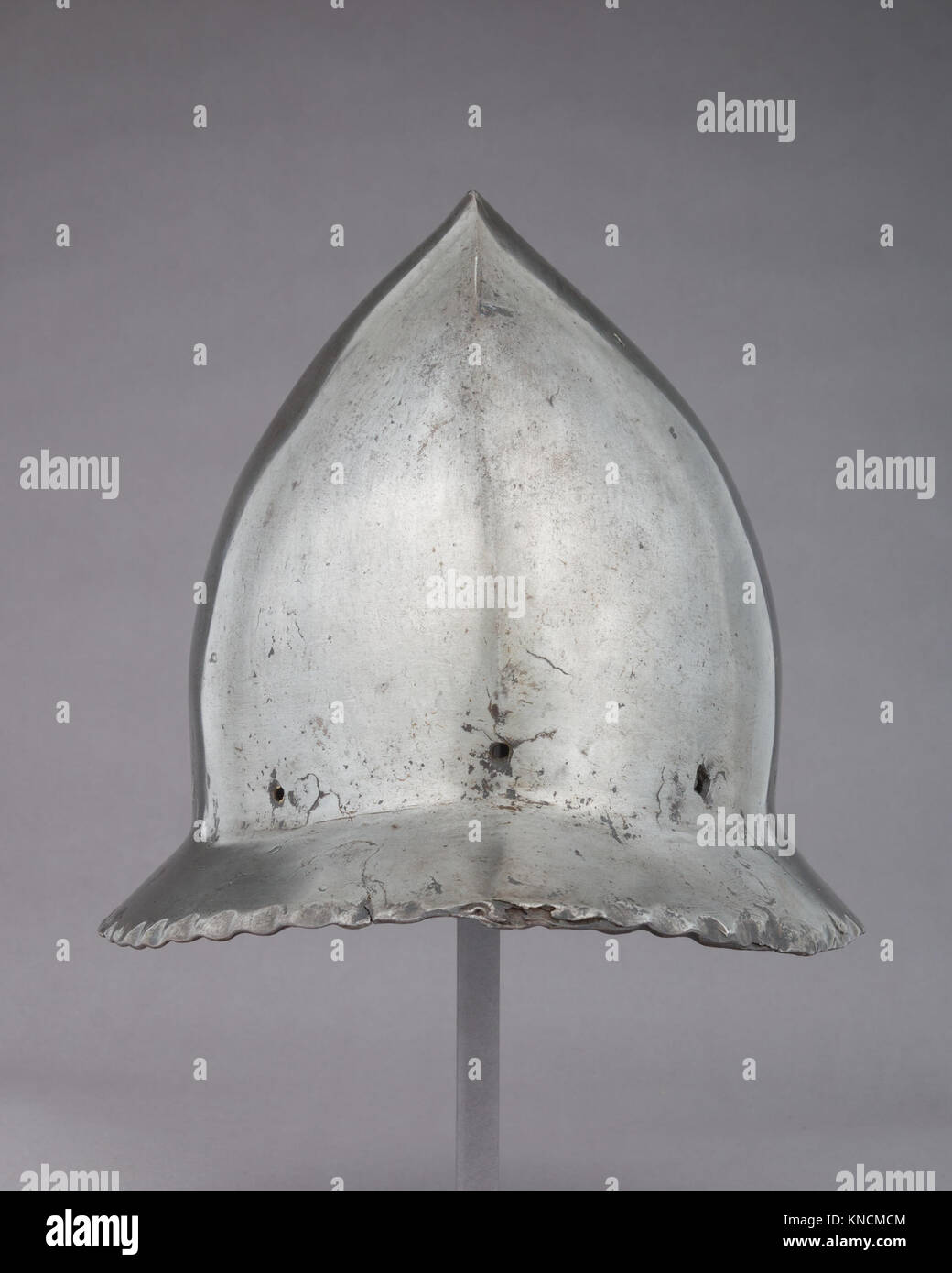 The Cabasset is a type of helmet used in medieval warfare, made from ...