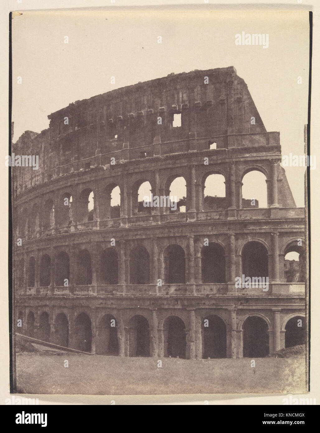This depiction shows the Colosseum in Rome, emphasizing its ...