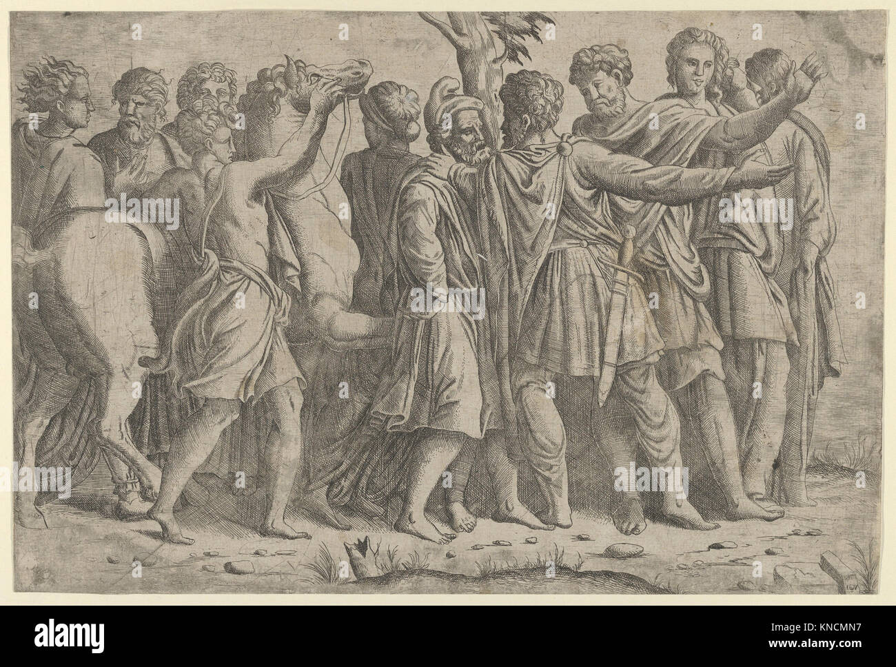 Group of Roman Figures MET DP854213 366917 Stock Photo - Alamy