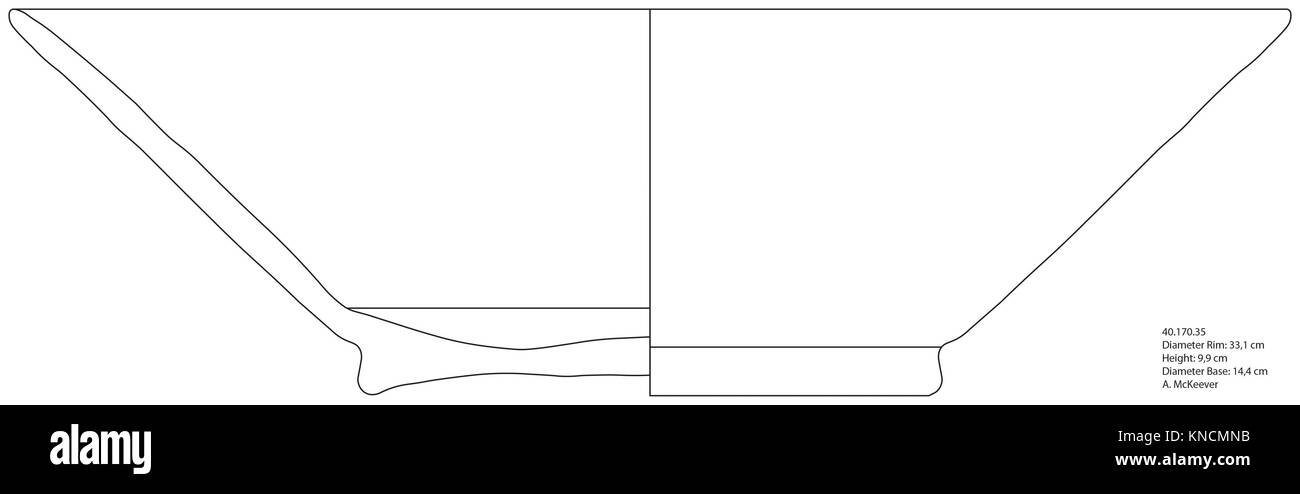 This ancient bowl illustrates ceramic craftsmanship, combining ...