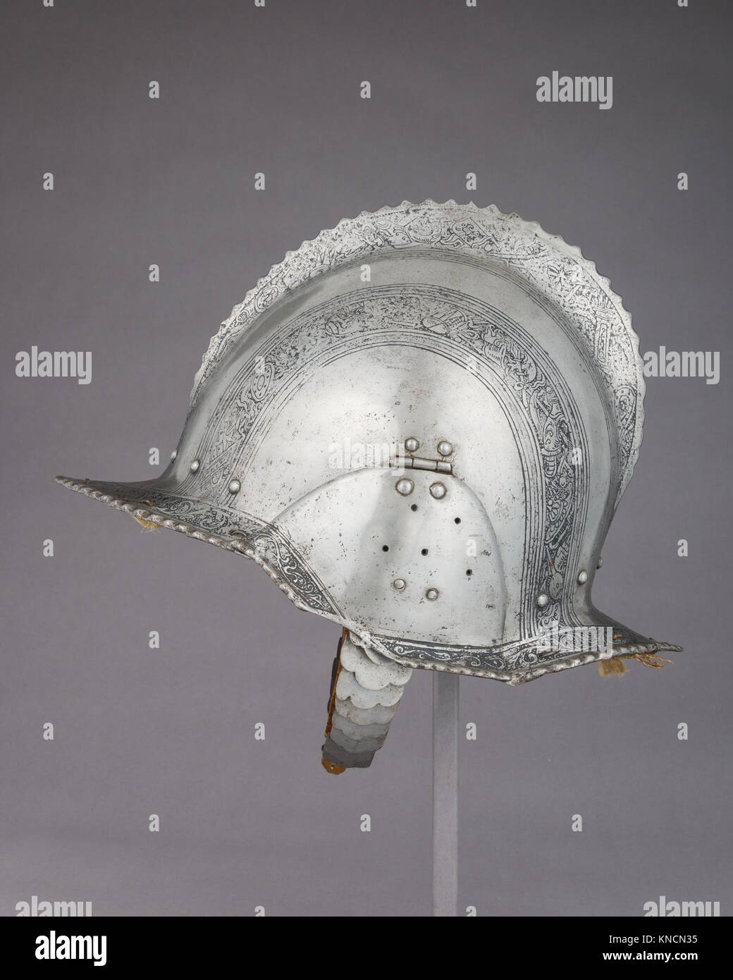 This burgonet, part of the MET collection, is a type of helmet from the ...