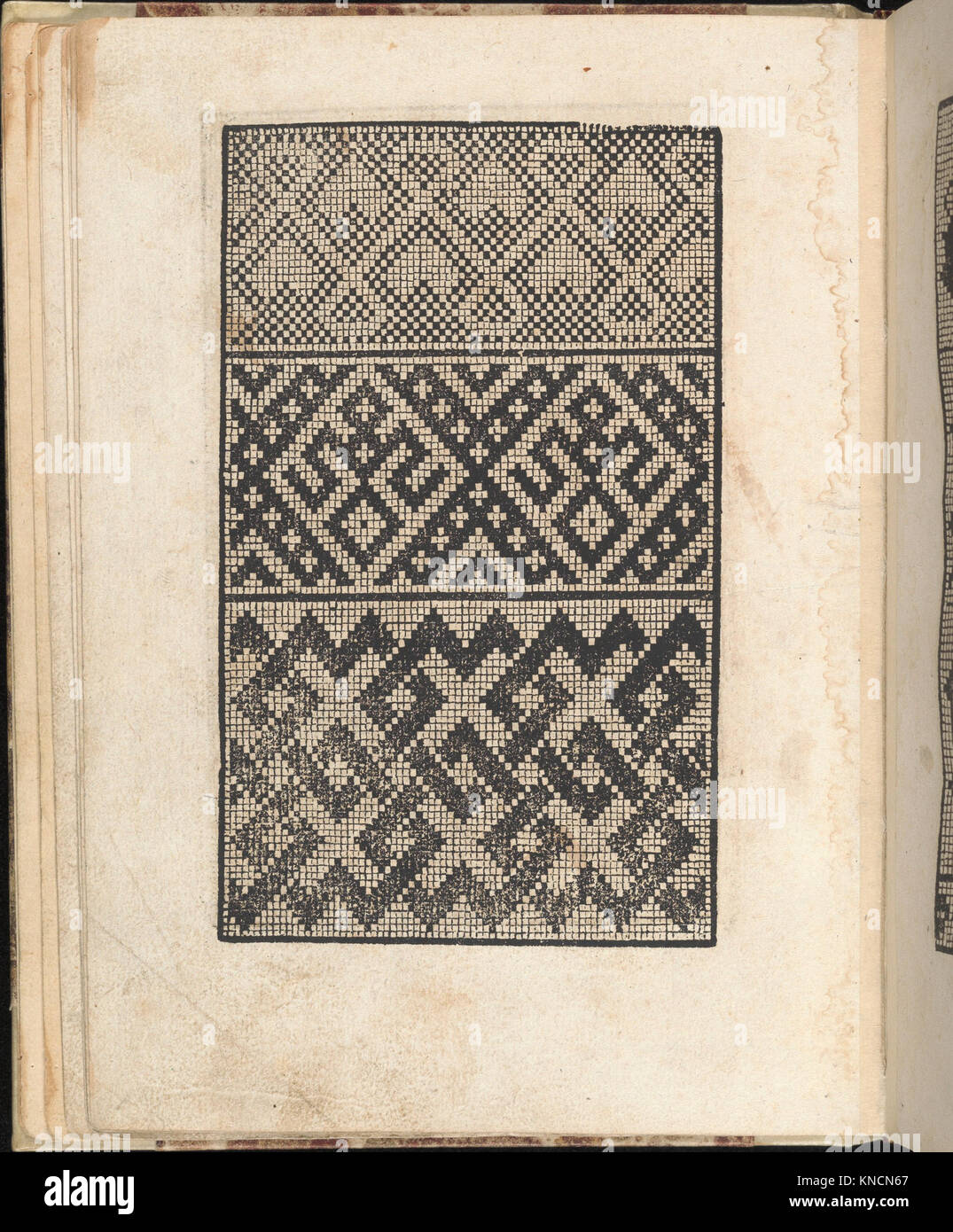 This printed text from a model book illustrates 16th-century printing ...