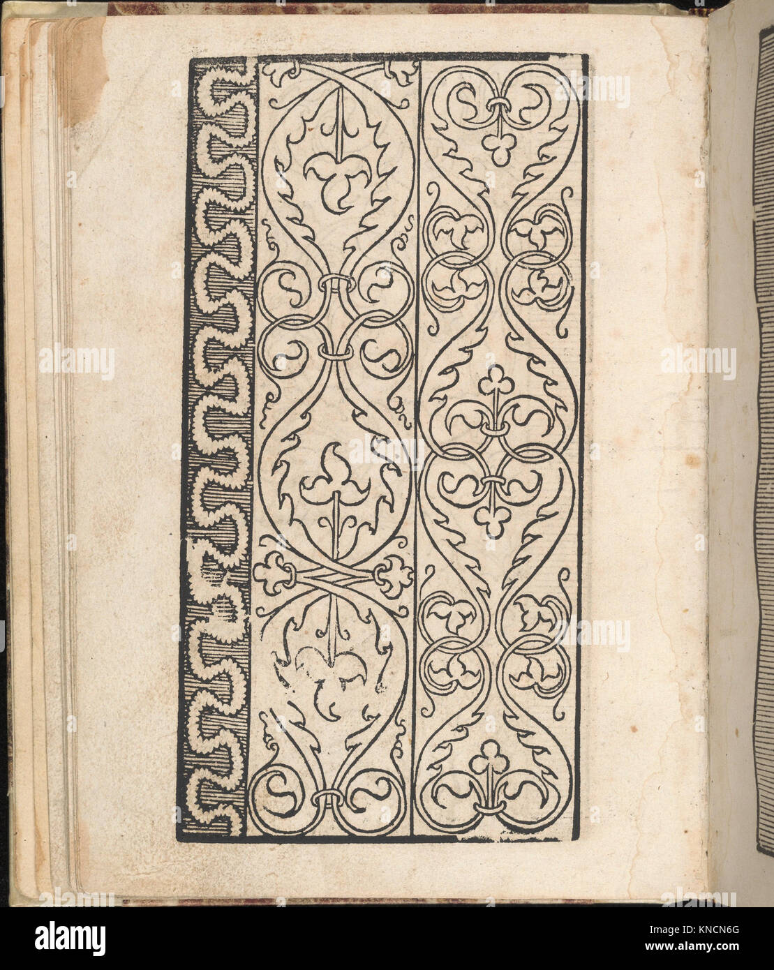 This printed model features a design and inscription, potentially ...