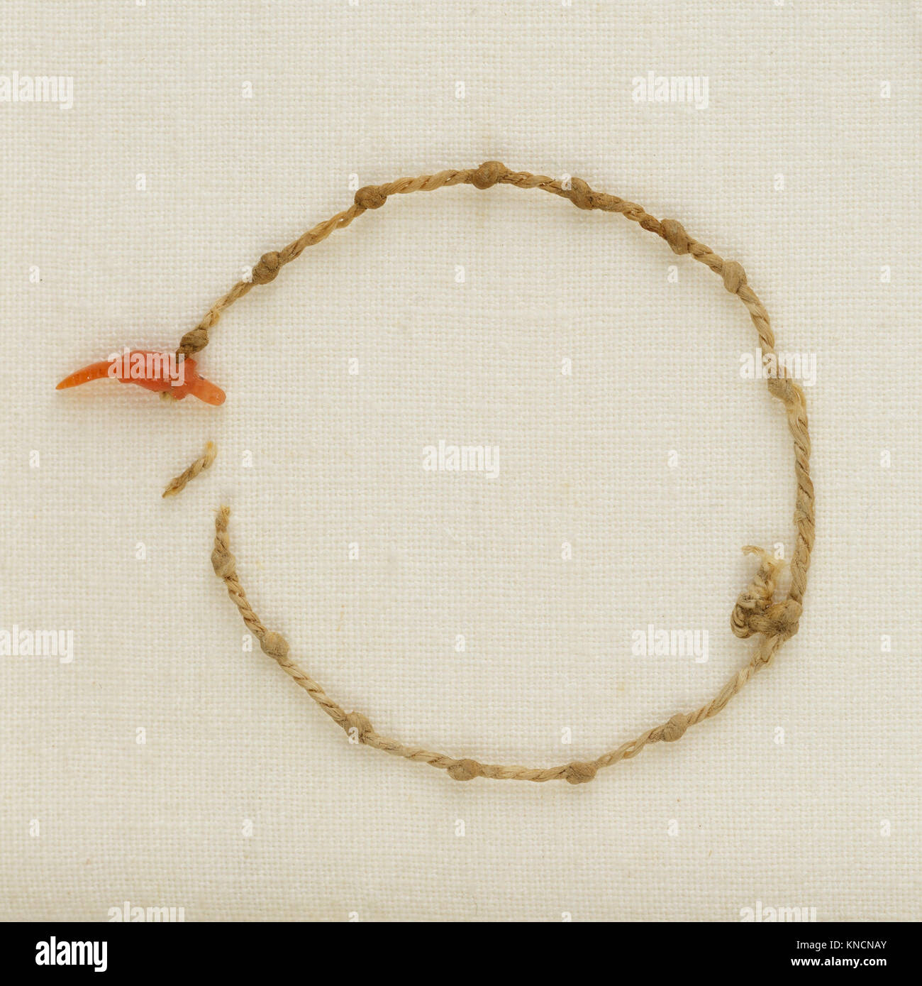 This bracelet features a crocodile amulet, a symbol of strength and ...