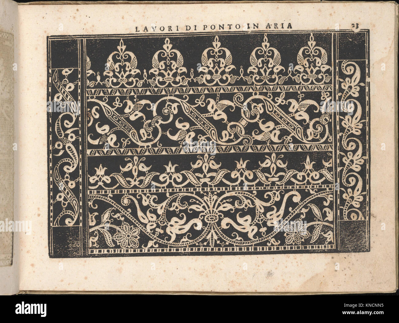 A page from Fiore D'Ogni Virtu, an Italian manuscript from the ...