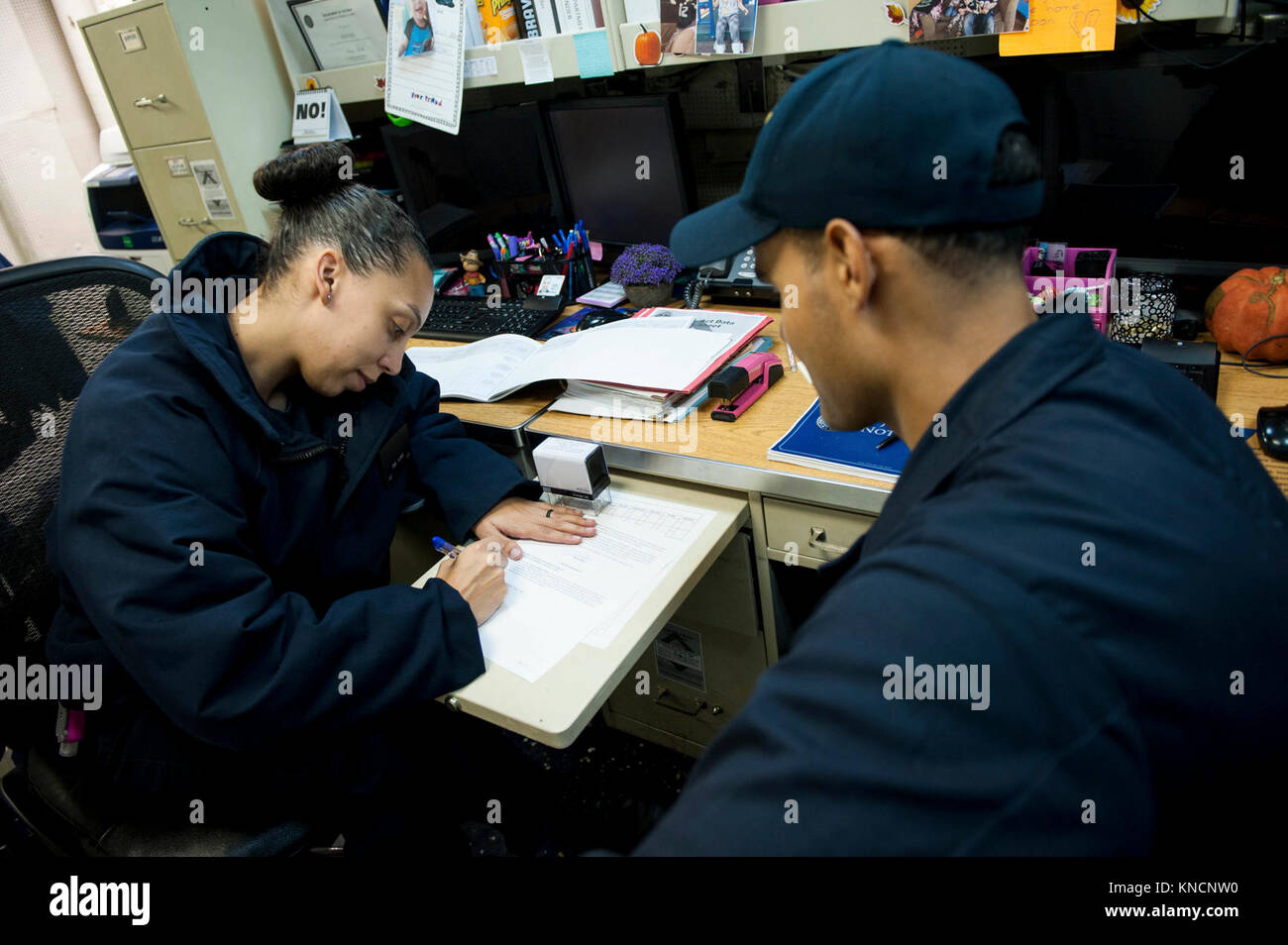 Legalman 2nd Class Torii Alaniz, a native of Midland, Mich., assigned ...