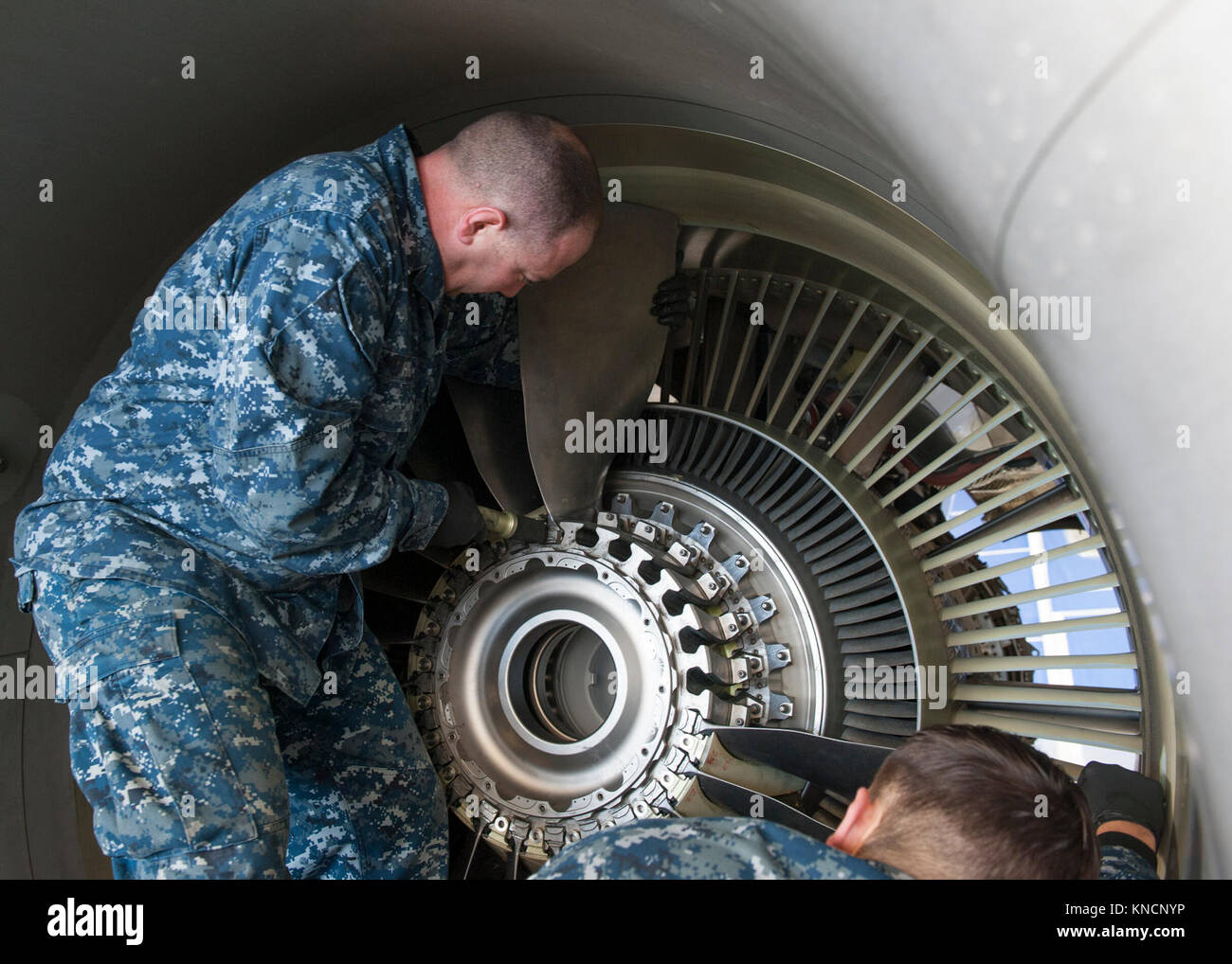 Aviation Machinist Mate 1st Class Joseph Ihrig and Aviation Machinist ...