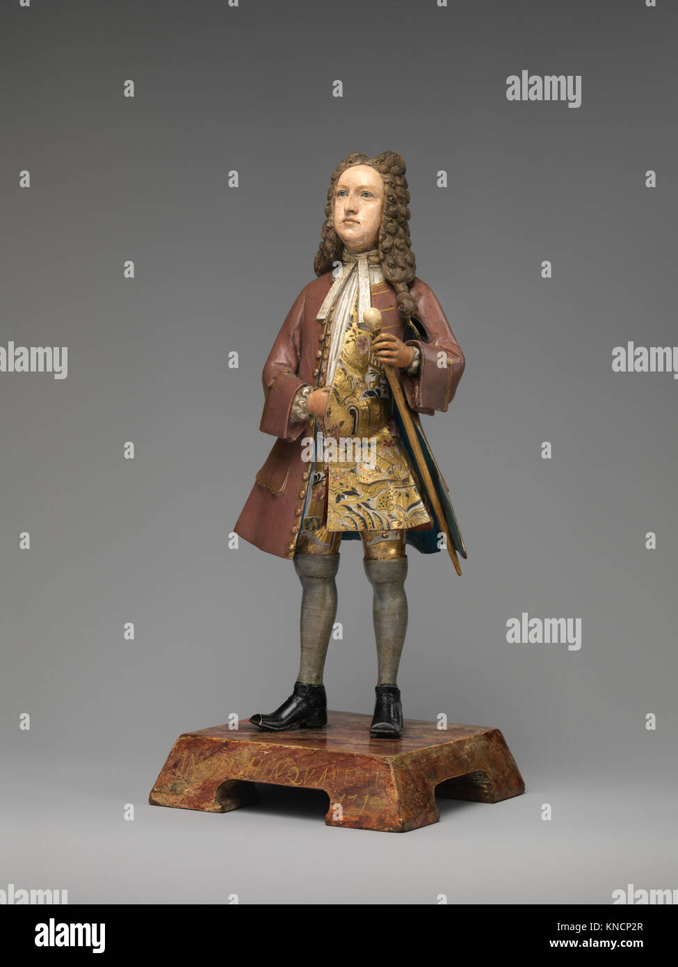 Figure of a European Merchant Stock Photo - Alamy