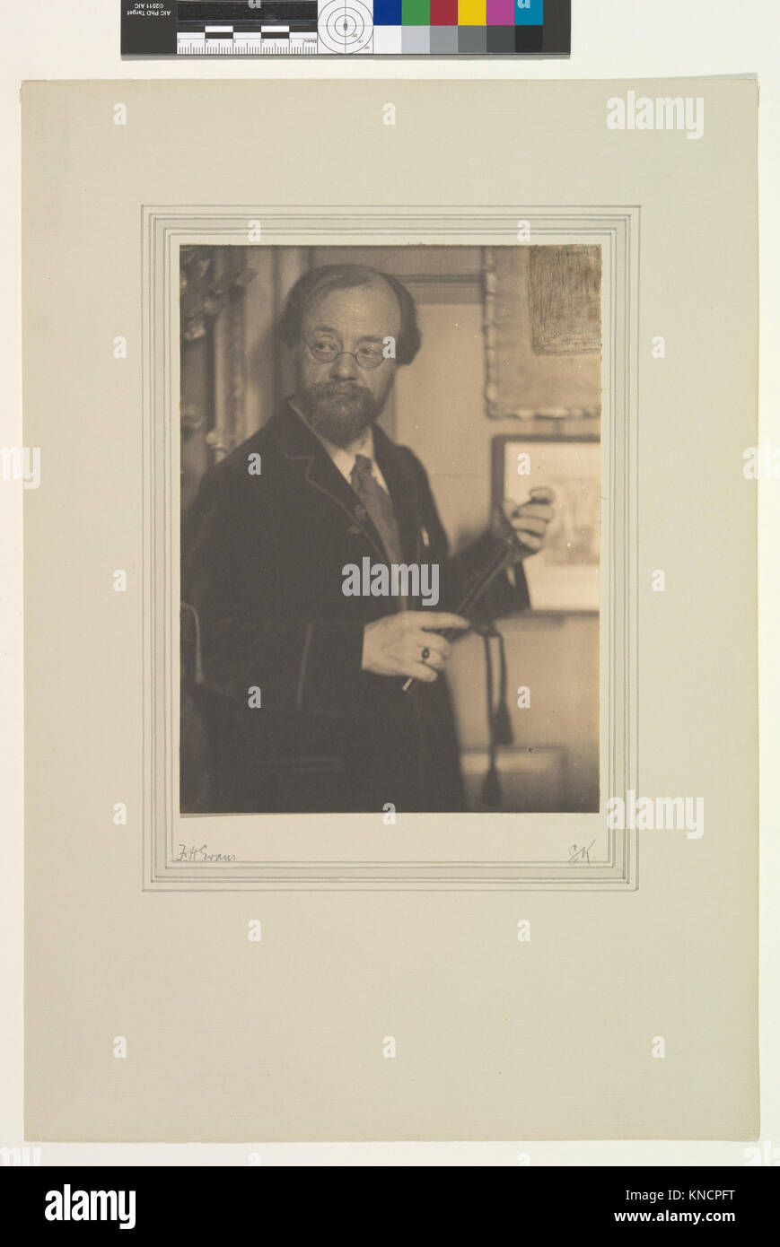 Frederick H. Evans, English photographer, (1853-1943) photograph by ...