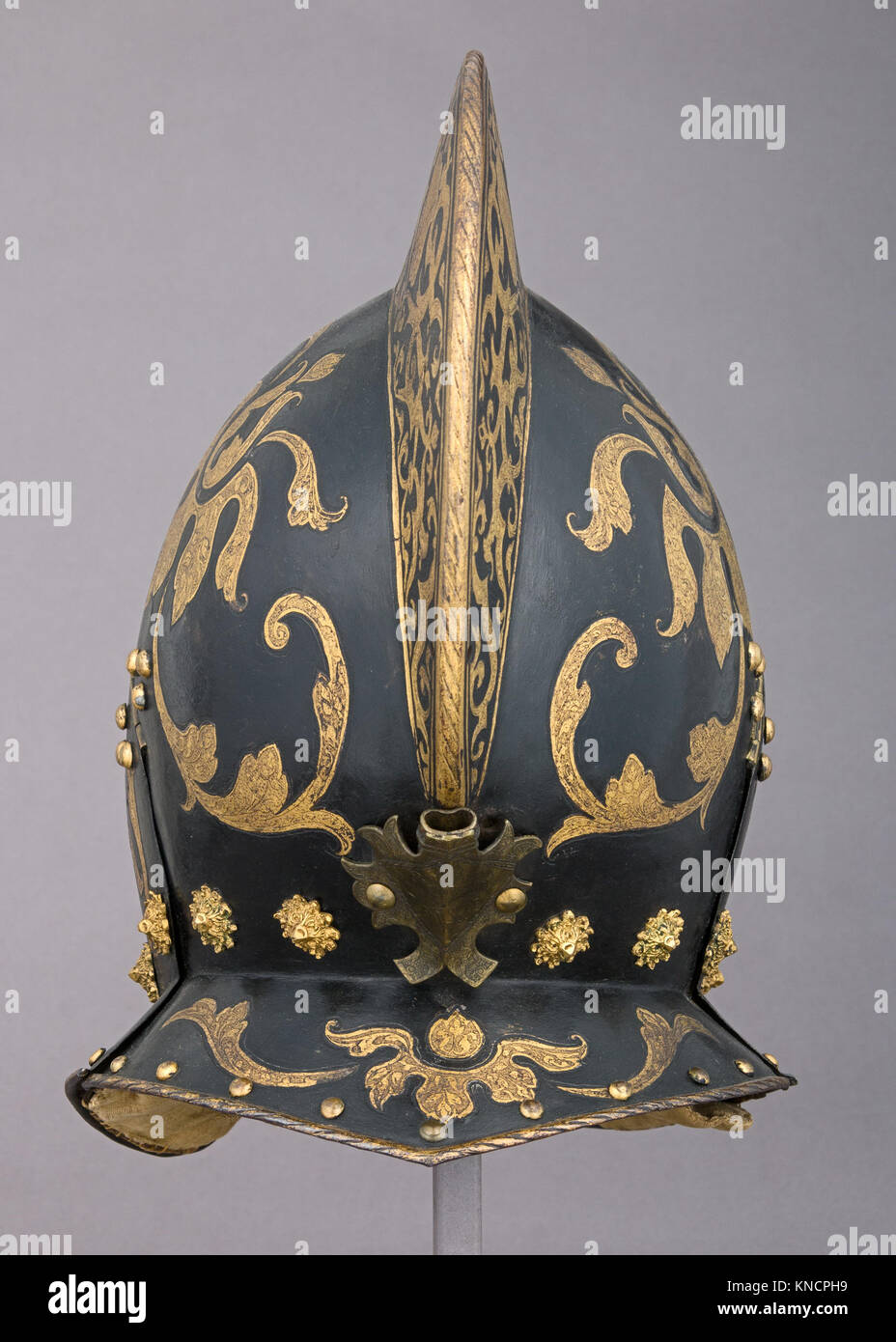 This burgonet, a type of open-faced helmet, represents 16th-century ...