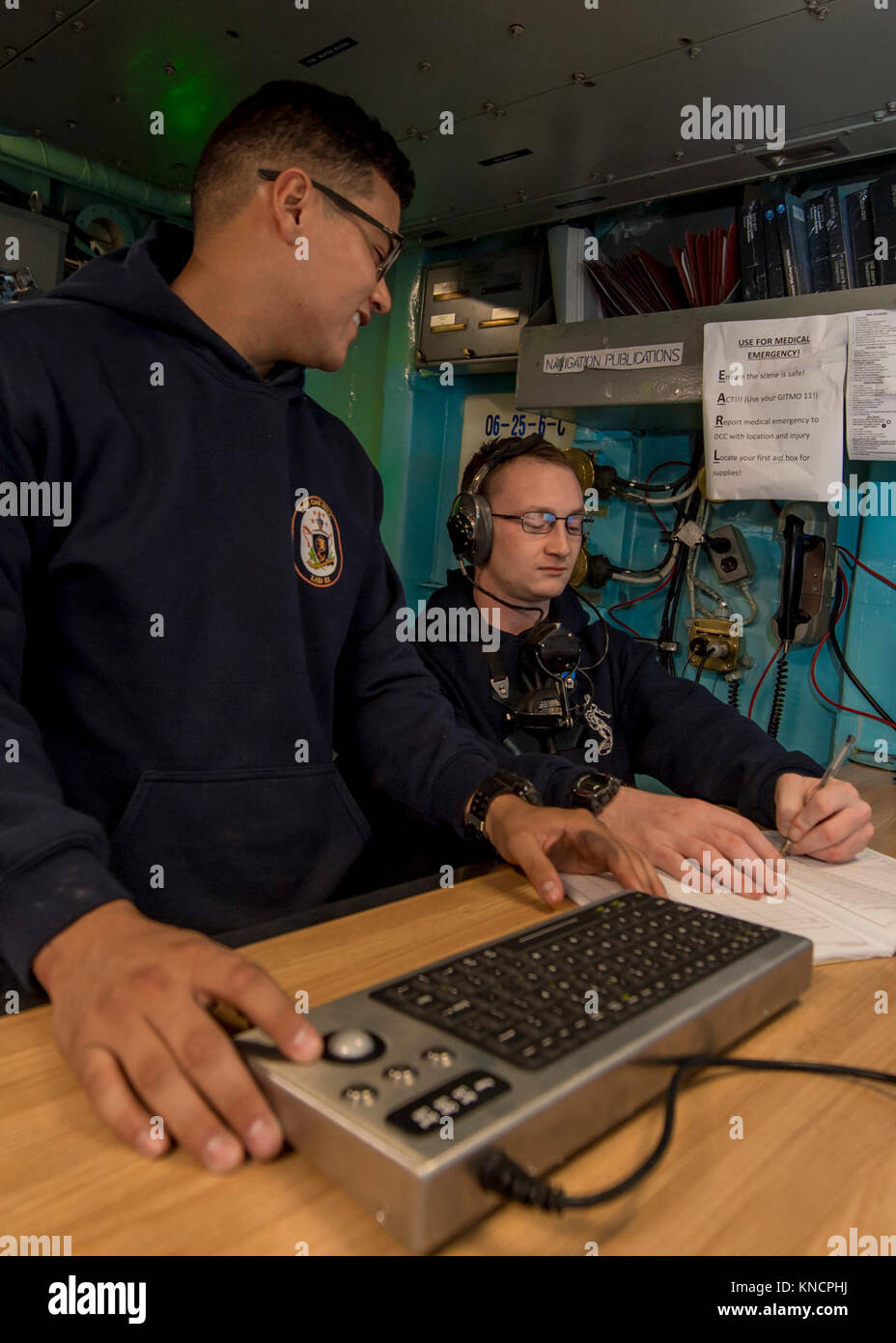 Ship Chart Room High Resolution Stock Photography and Images - Alamy