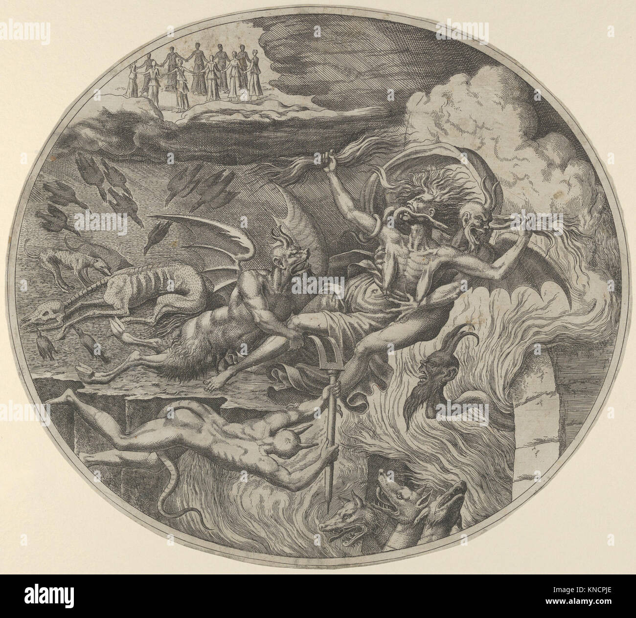 This painting, titled 'Envy,' portrays the emotional intensity of ...