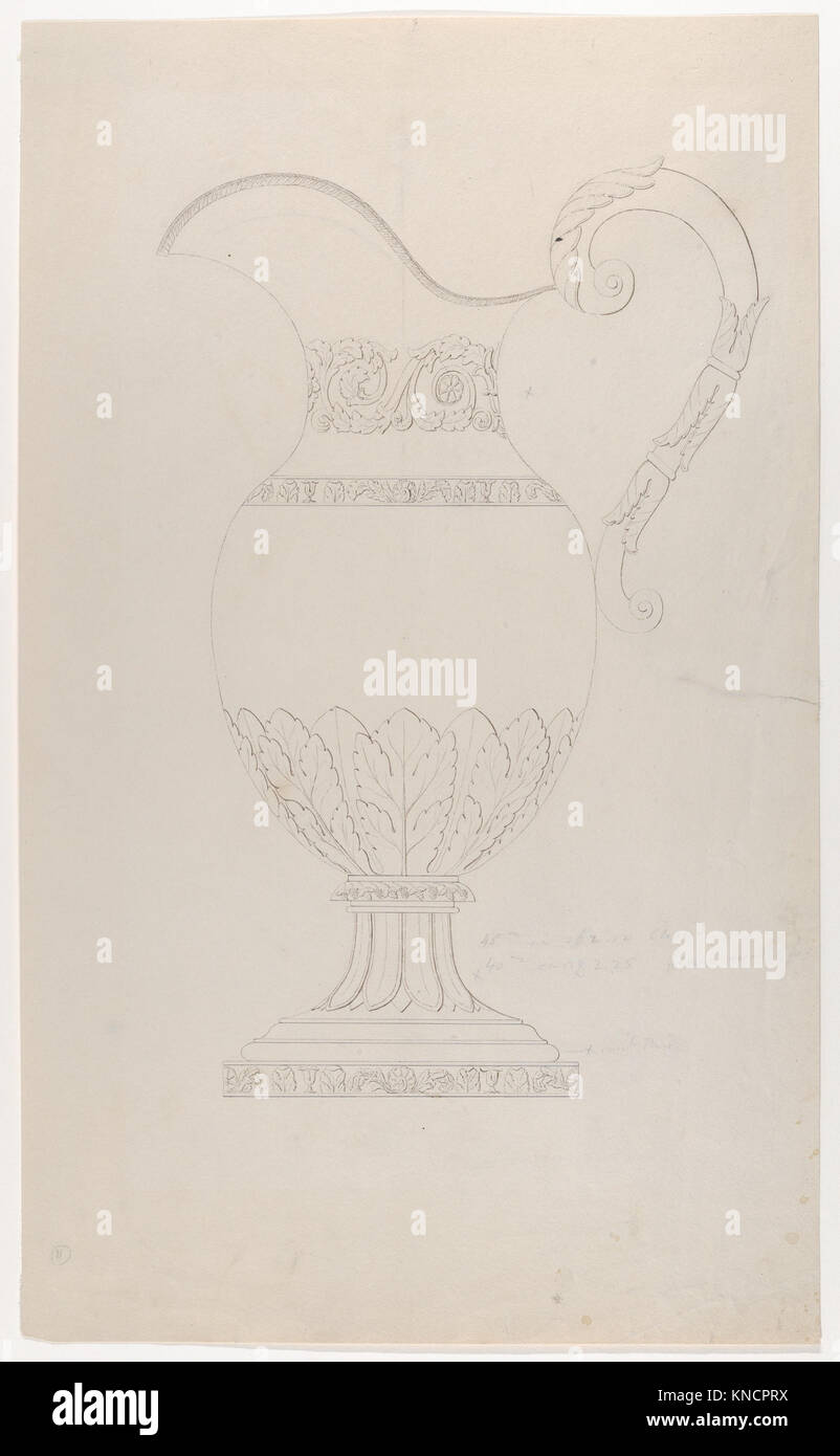Design for a water pitcher MET DP855075 362823 Stock Photo - Alamy