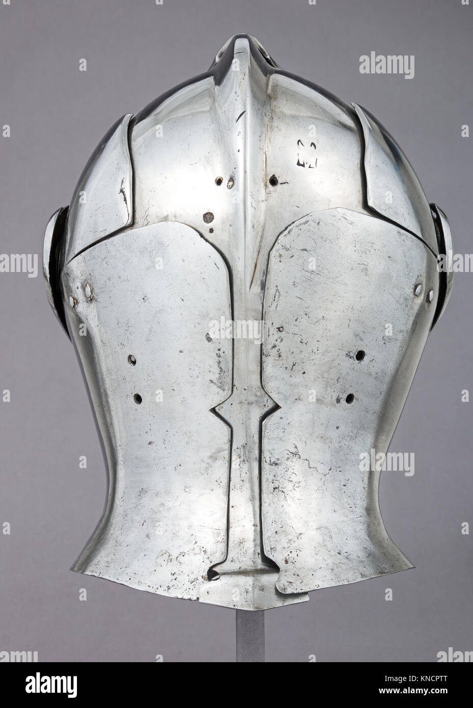 This armet is a type of medieval helmet, designed for protection during ...