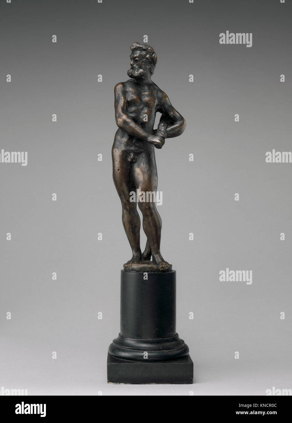 This artwork depicts the figure of Hercules, cataloged as MET DP-76 ...