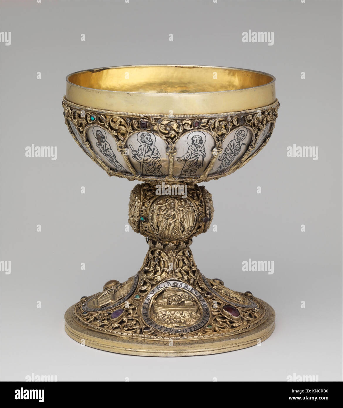 This chalice is a fine example of historical religious vessels ...