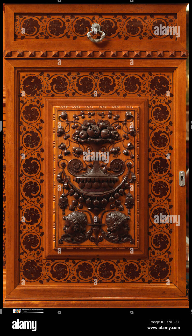 This piece of architectural woodwork and paneling exemplifies fine ...