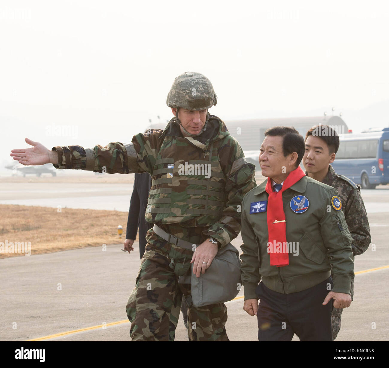 18th Wing Commander from Kadena Air Base, Japan, Brig. Gen. Case A ...