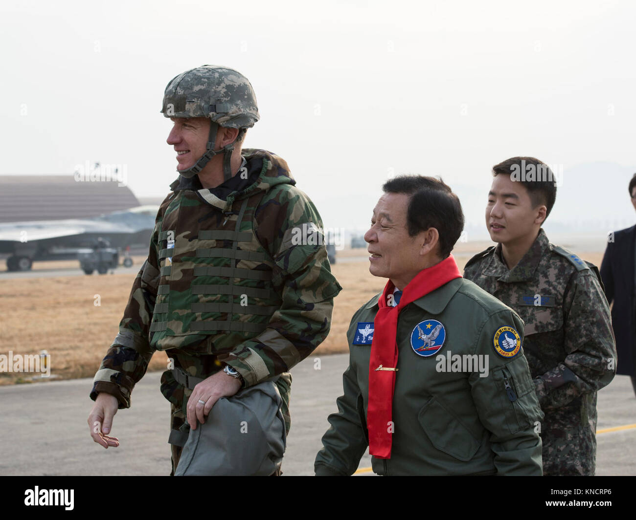 18th Wing Commander from Kadena Air Base, Japan, Brig. Gen. Case A ...