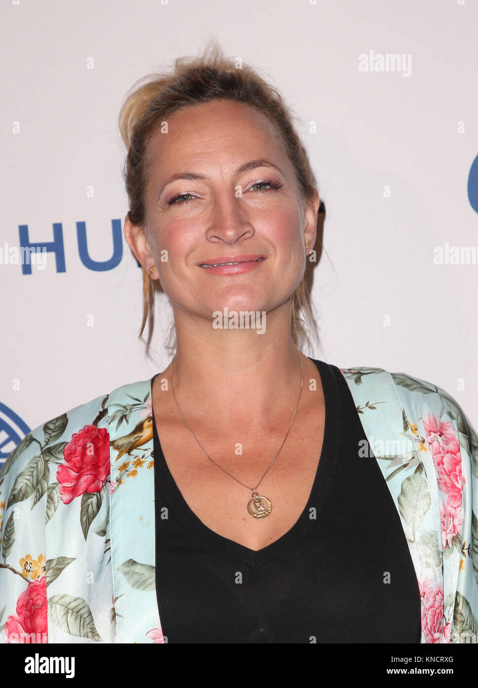 Photo Op For Hulu's 'Obey Giant' Featuring: Zoe Bell Where: Los Angeles ...