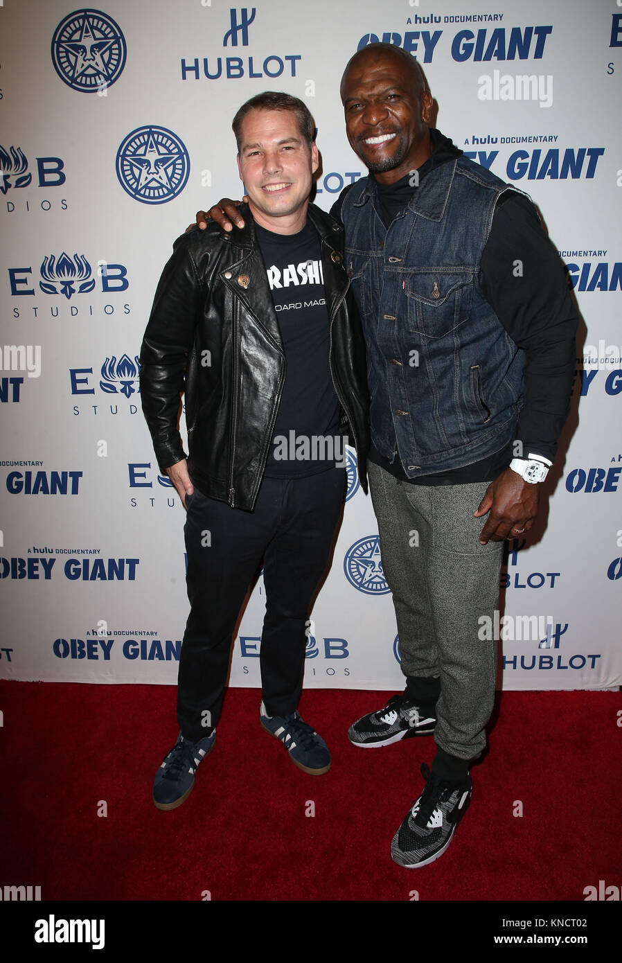 Photo Op For Hulu's 'Obey Giant' Featuring: Shepard Fairey, Terry Crews ...